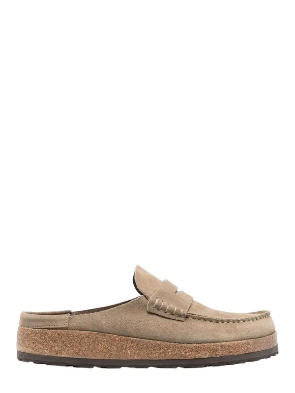 BIRKENSTOCK Suede Slip-on Loafers - Neutrals