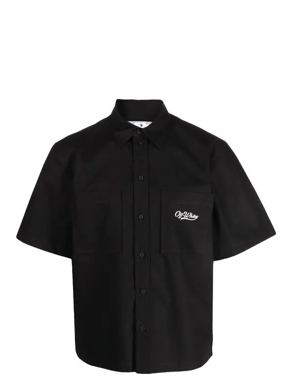 Off-White Wave Off Summer Shirt - Black