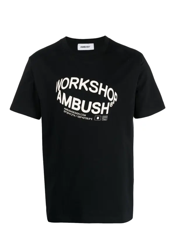 AMBUSH Logo-print T-shirt - Black