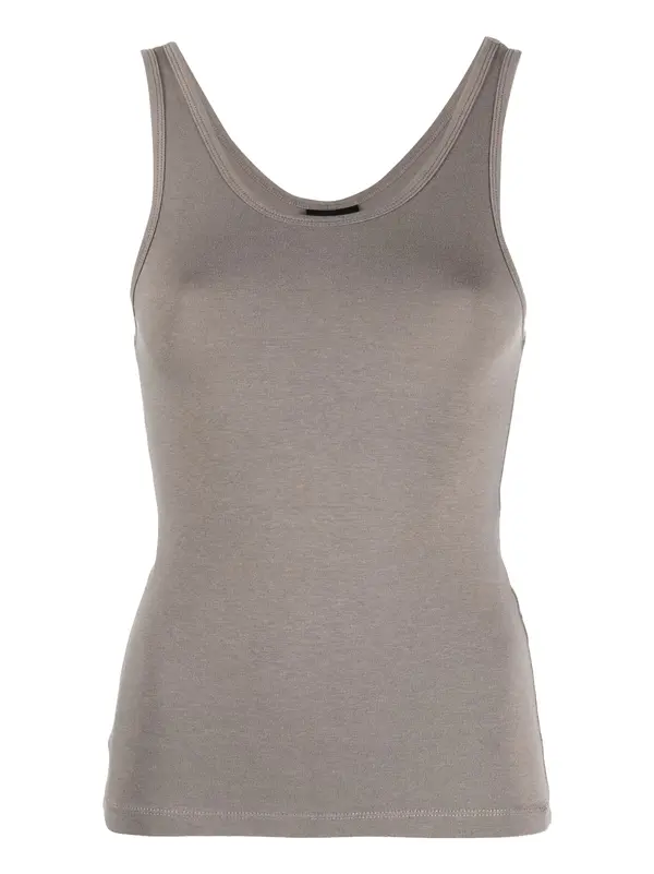 THOM KROM Contrast-stitching Top - Grey
