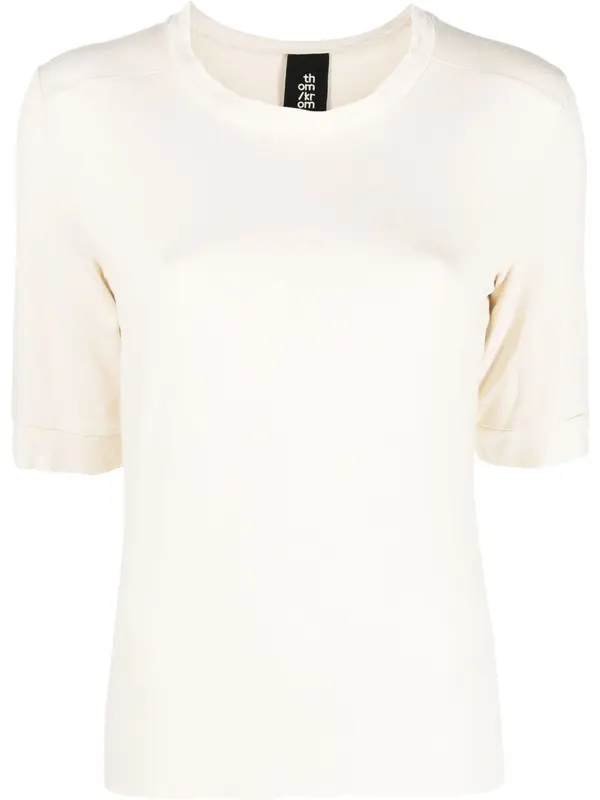 THOM KROM Decorative-stitching T-shirt - Neutrals
