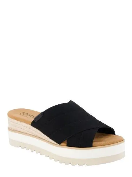 Toms Diana Mule Sandal - Black