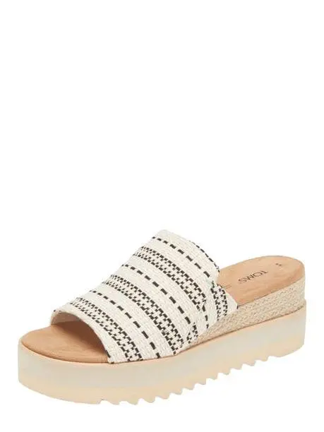Toms Diana Mule Sandal - White