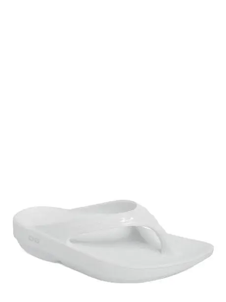 OOFOS Oolala Sandal - White