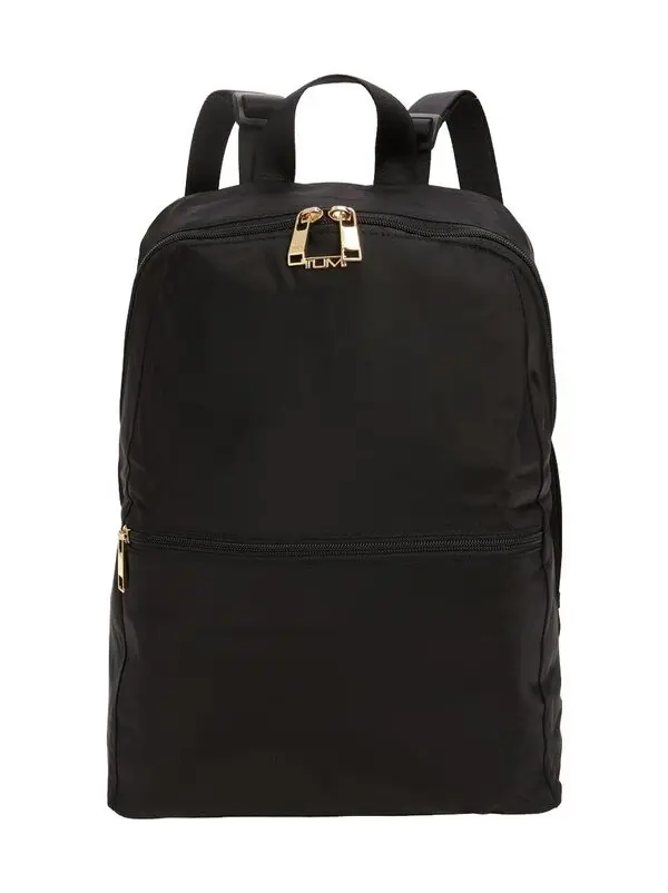 Tumi Voyageur Just In Case Packable Travel Backpack - Black/gold