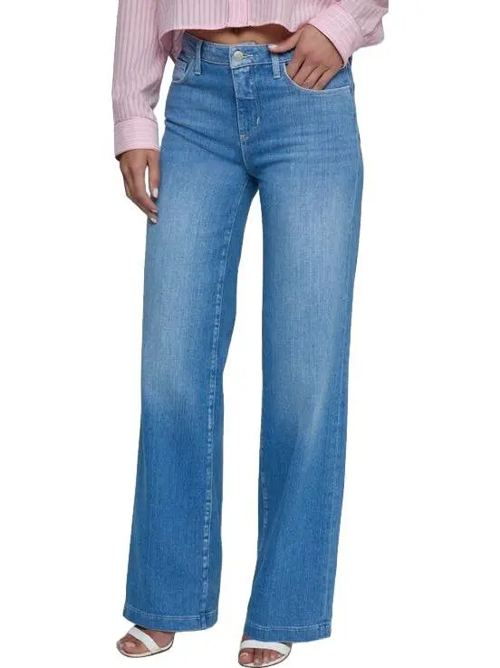 L'Agence Clayton Wide-leg Jeans - Getty