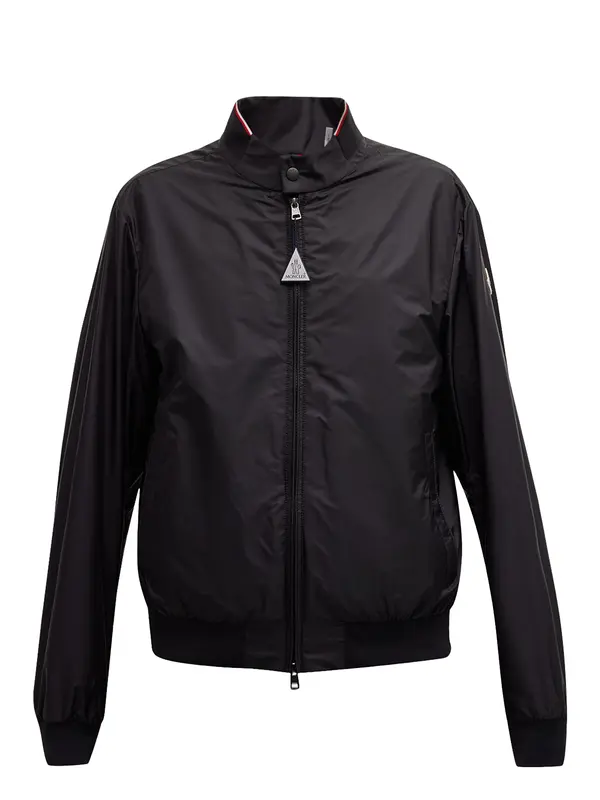 Moncler Reppe Nylon Zip Jacket - Black