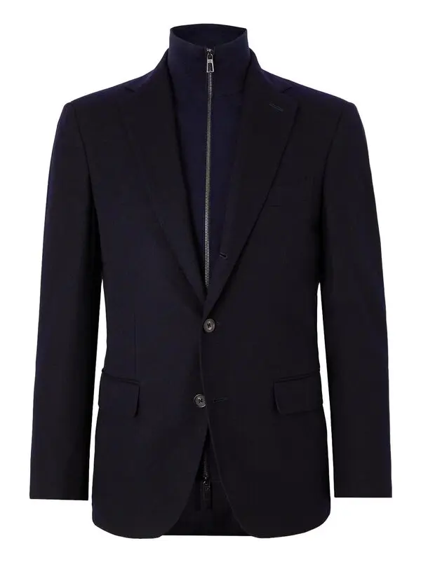 Loro Piana Rivoli Storm System® Cashmere-blend Blazer - Blue