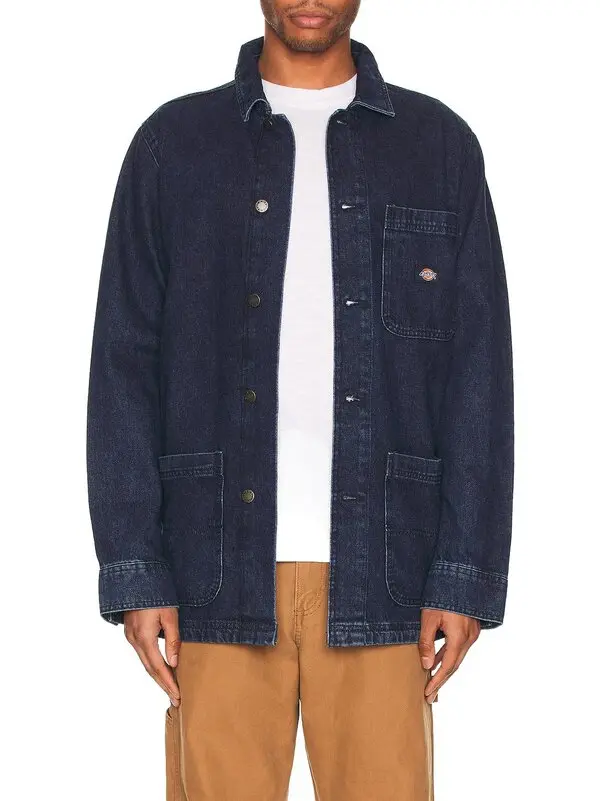 Dickies Denim Chore Jacket - Stonewashed Indigo