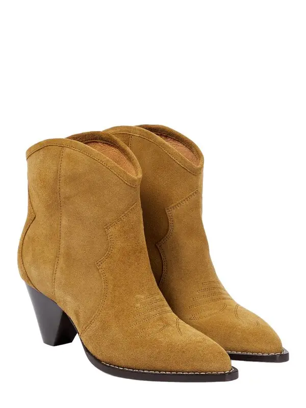 Isabel Marant Darizo Ankle Boots - Beige