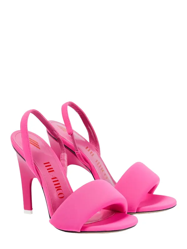 Attico Rem Slingback Sandals - Pink