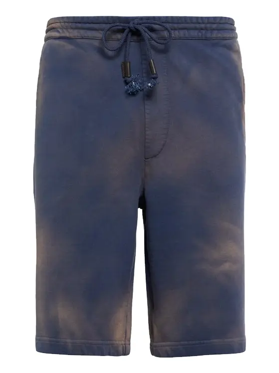 Loewe Cotton Jersey Shorts - Blue