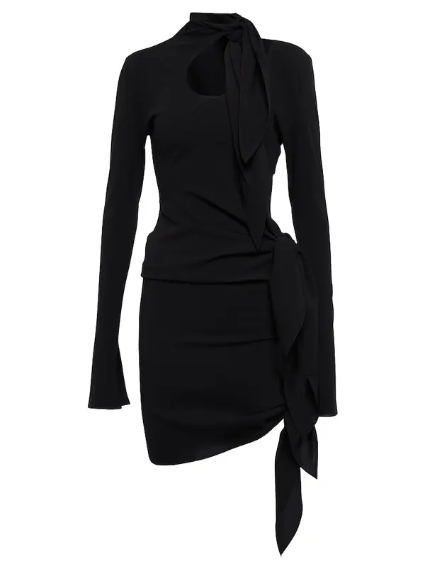 PETAR PETROV Asymmetric Minidress - Black