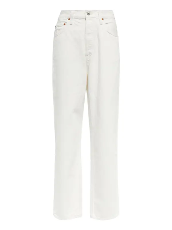 Citizens Of Humanity Devi High-rise Tapered Jeans - White