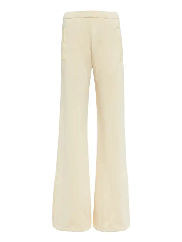 Amiri Wide-leg Cotton Sweatpants - Neutrals