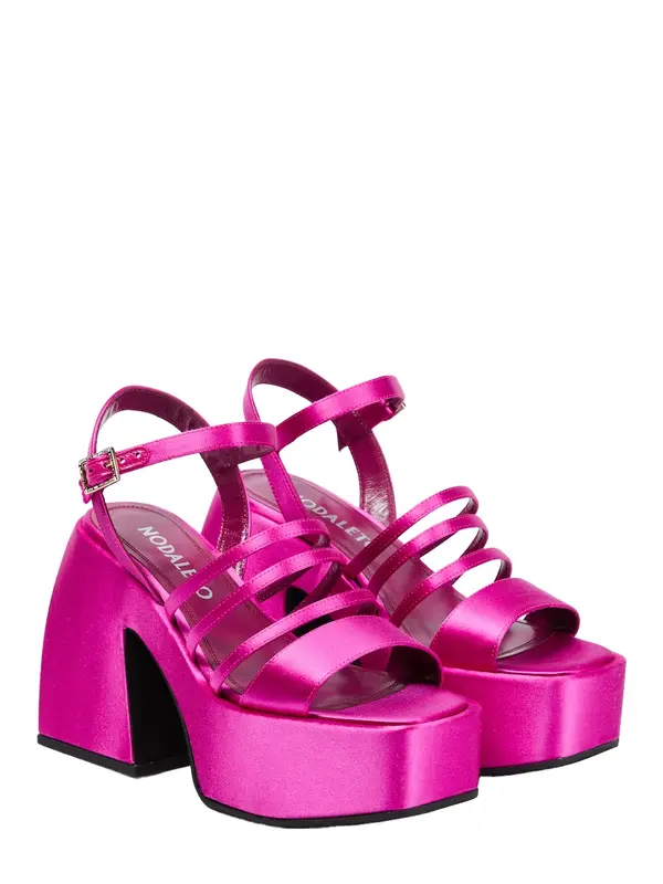 NODALETO Bulla Chibi Platform Sandals - Pink