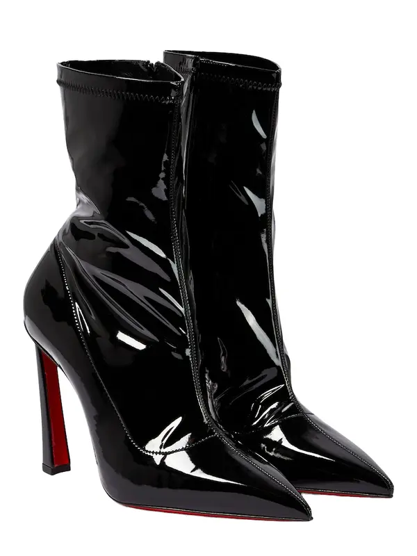CHRISTIAN LOUBOUTIN Condorapik 100 Ankle Boots - Black