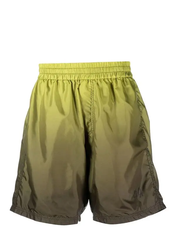 44 LABEL GROUP Gradient-effect Swim Shorts - Green