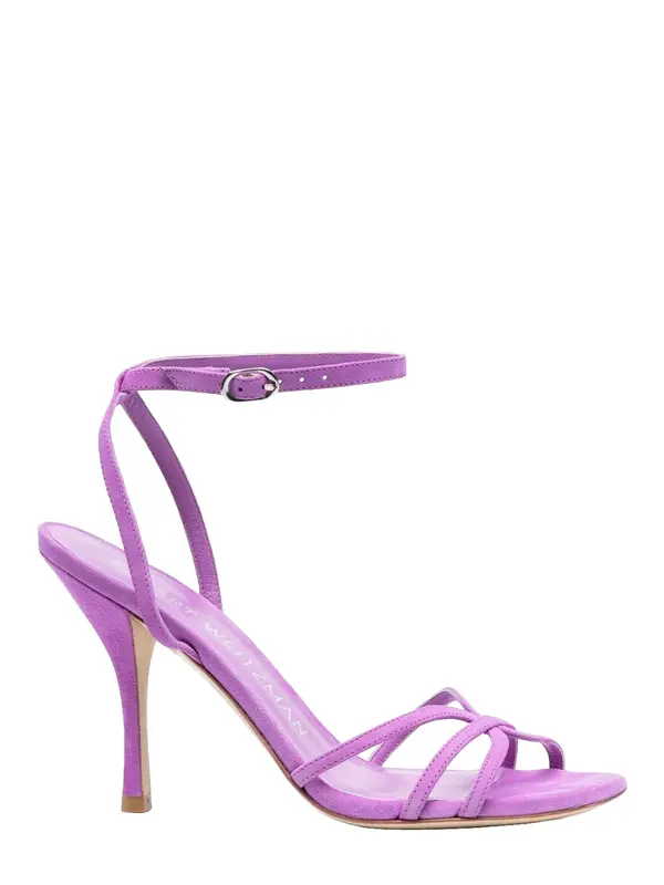 STUART WEITZMAN Nudist 100mm Sandals - Purple