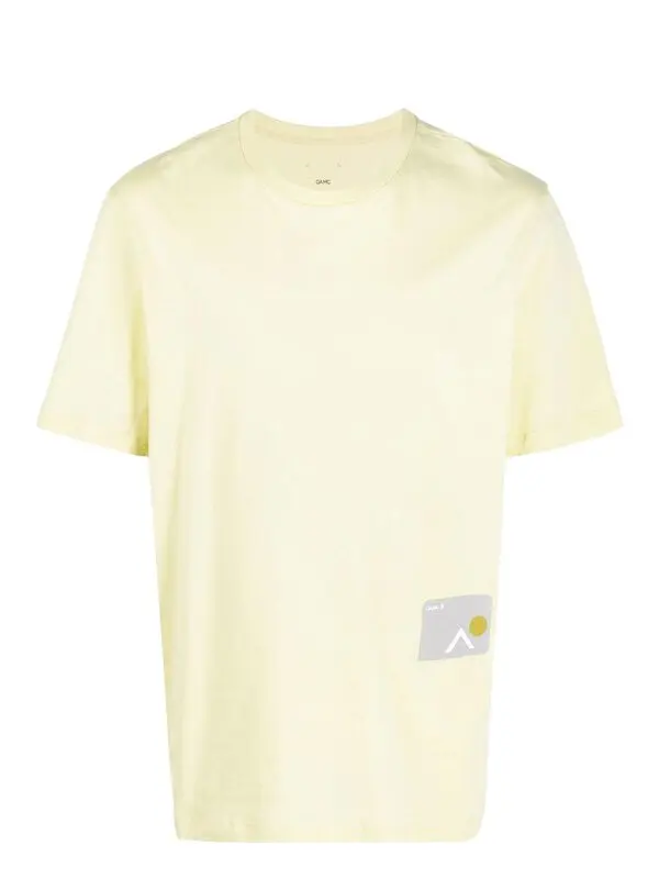 OAMC Photograph-print Short-sleeved T-shirt - Yellow