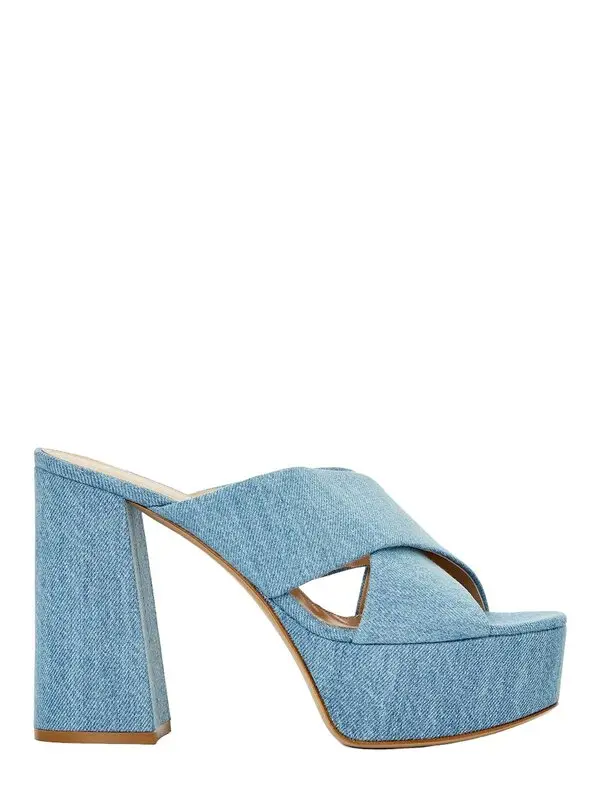 GIANVITO ROSSI Sheridan Sandals - Blue