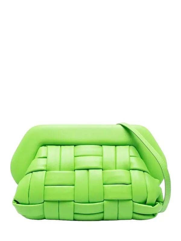 THEMOIRE Bios Weaved Mantis Clutch - Green