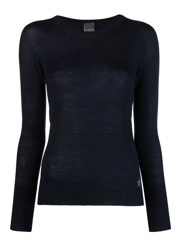 Lorena Antoniazzi Slim-fit Cashmere Jumper - Blue