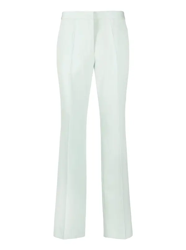 JIL SANDER Pressed-crease Tailored Trousers - Blue