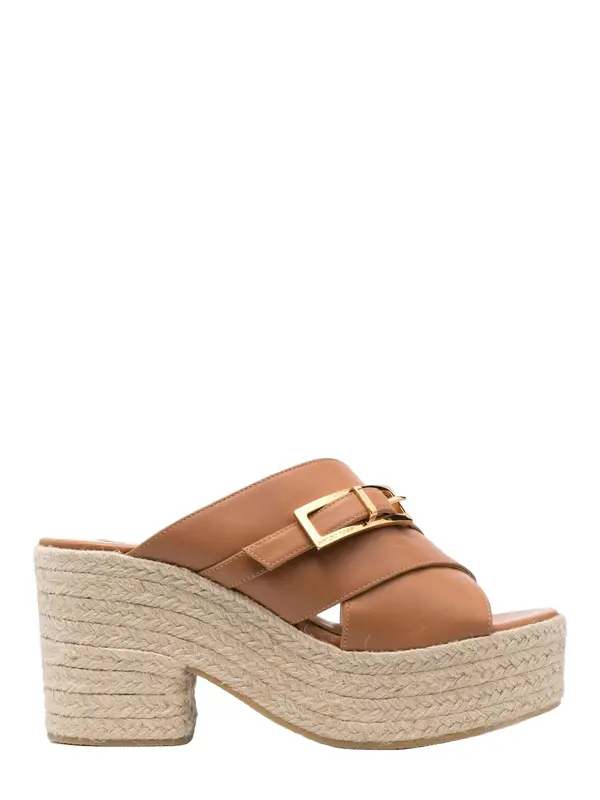 SERGIO ROSSI 90mm Nora Sandals - Brown