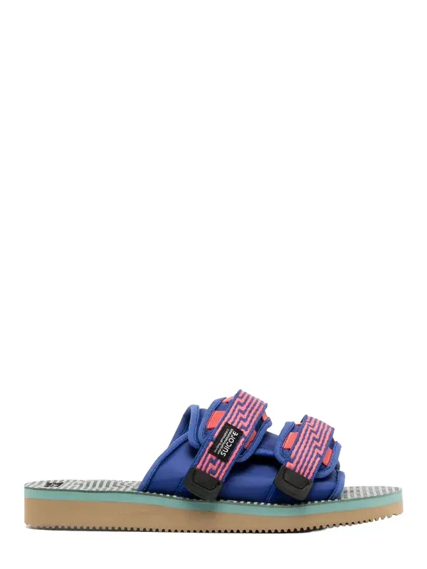 Suicoke Moto Jacquard Sandals - Blue