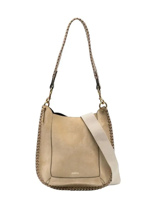 Isabel Marant Étoile Stitched Edge Shoulder Bag - Brown