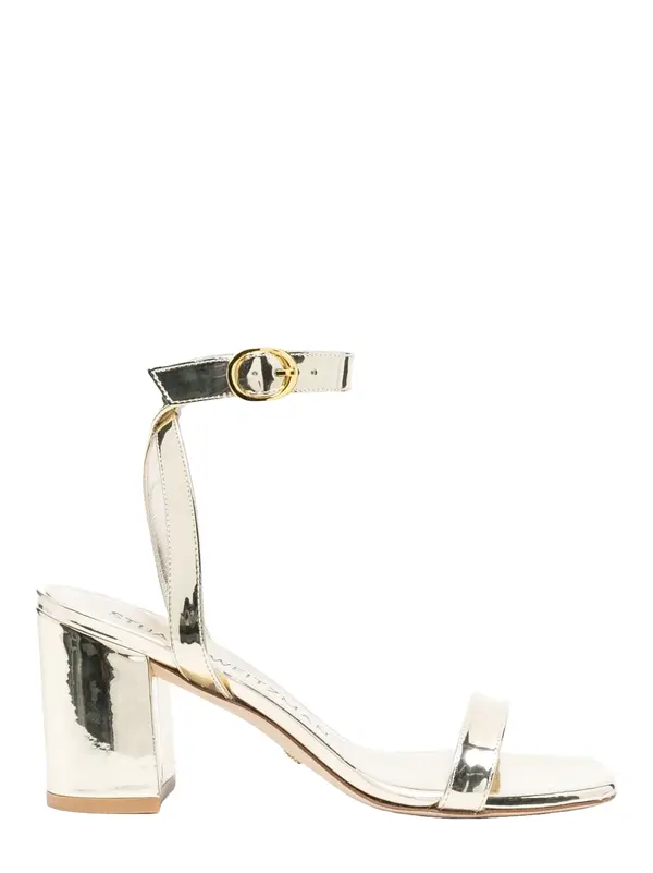 STUART WEITZMAN Barelynude Wrap 100mm Sandals - Gold