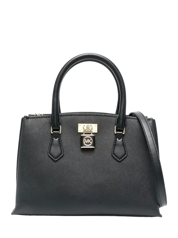 Michael Kors Padlock Detail Tote - Black
