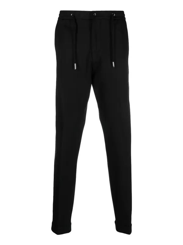 BILLIONAIRE Embroidered-logo Jogging Trousers - Black
