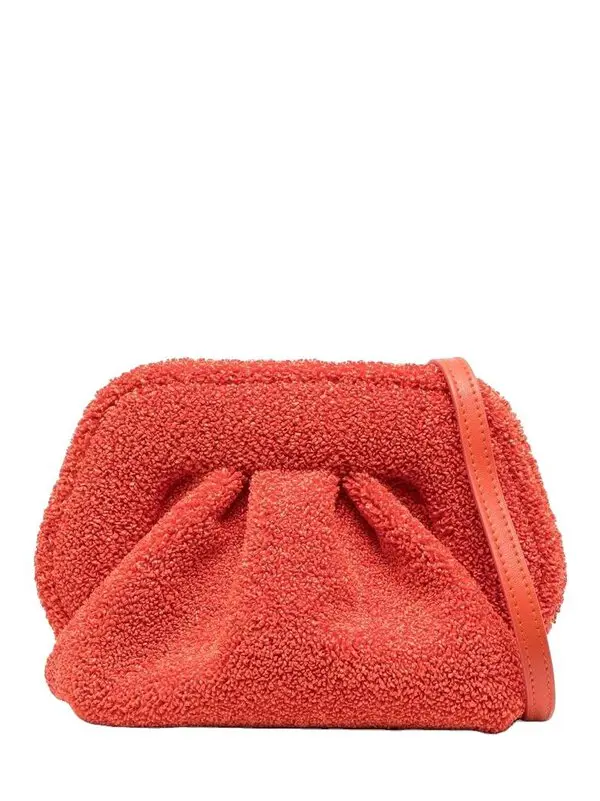 THEMOIRE Gea Re-fur Clutch - Orange