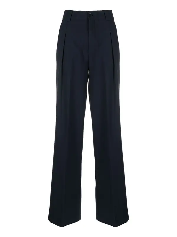 Closed Brooks Wide-leg Trousers - Blue