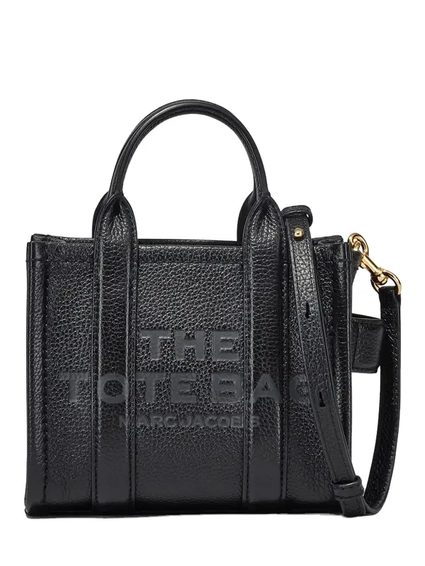 Marc Jacobs The Leather Tote Bag - Black