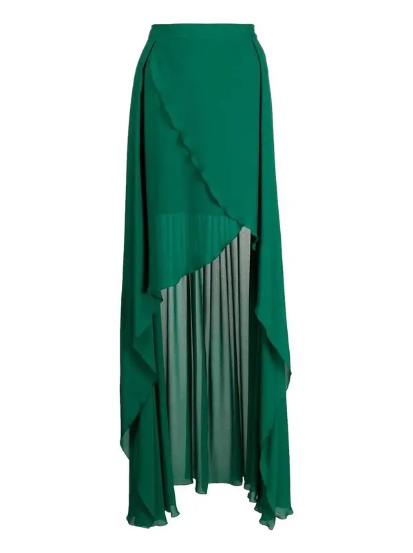Elie Saab High-low Skirt - Green