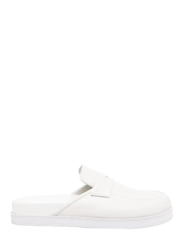 Senso Zayn I Leather Mules - White