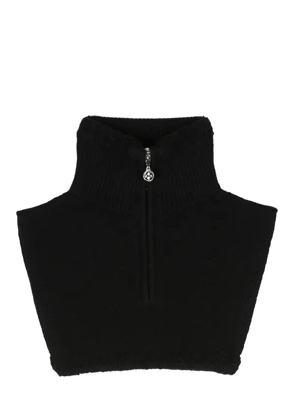 BARRIE Cashmere-blend Collar - Black