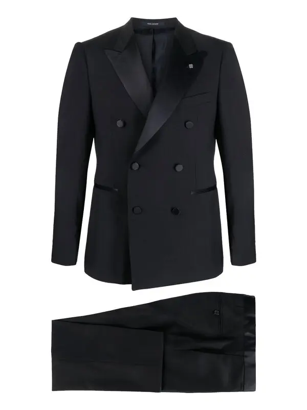 Tagliatore Double-breasted Tuxedo - Blue