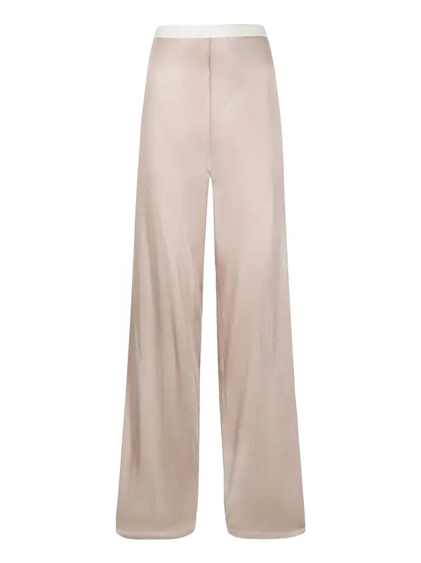 MAISON MARGIELA Elasticated Knitted Trousers - Pink