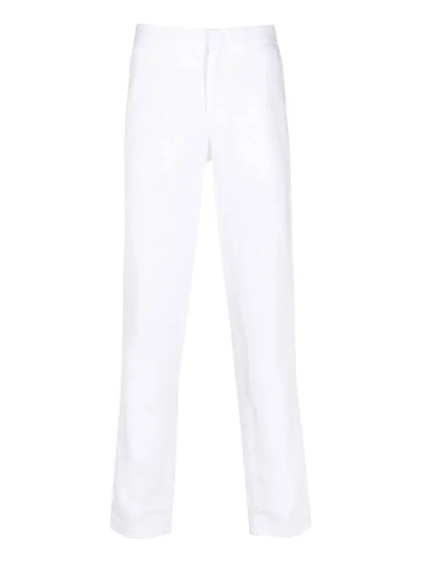 Orlebar Brown Tailored Linen Trousers - White