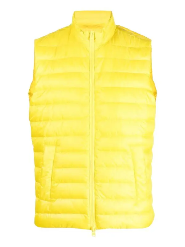 Herno Globe Padded Gilet - Yellow