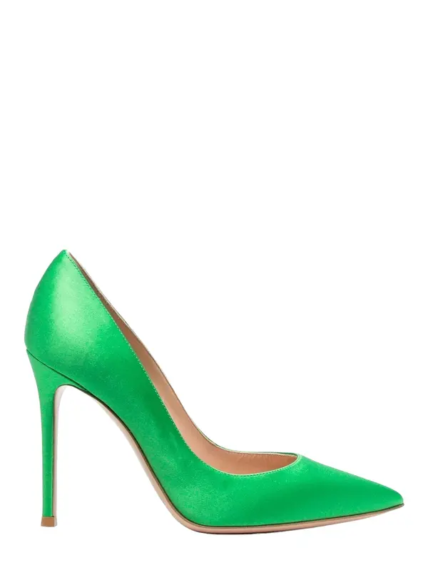 GIANVITO ROSSI 105mm Stiletto Pumps - Green
