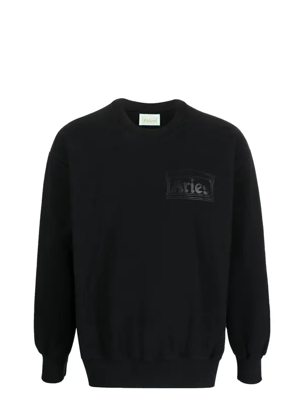 Aries Premium Temple Sweatshirt - Black