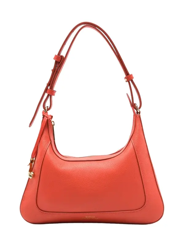 STUDIO CHOFAKIAN Meghan Top-zip Shoulder Bag - Orange