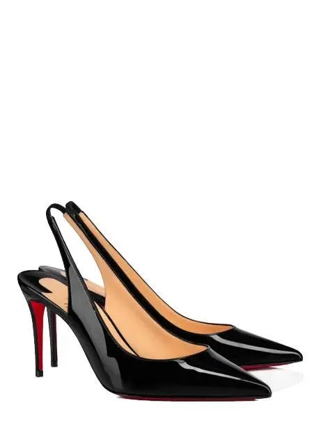 CHRISTIAN LOUBOUTIN Kate Slingback Pump - Black