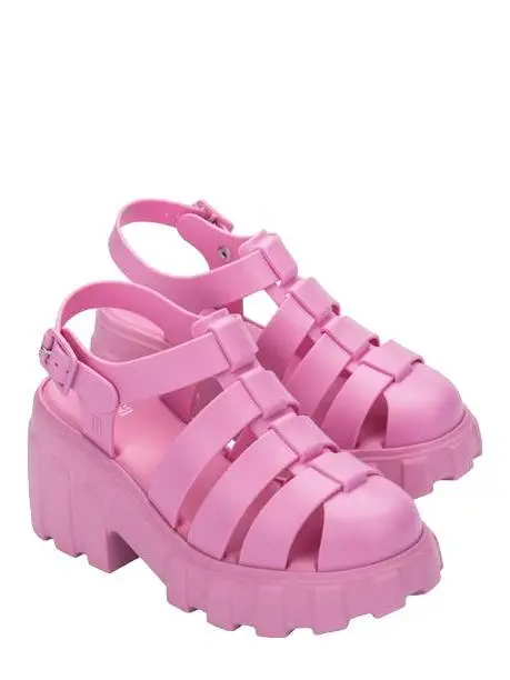 Melissa Megan Platform Fisherman Sandal - Pink
