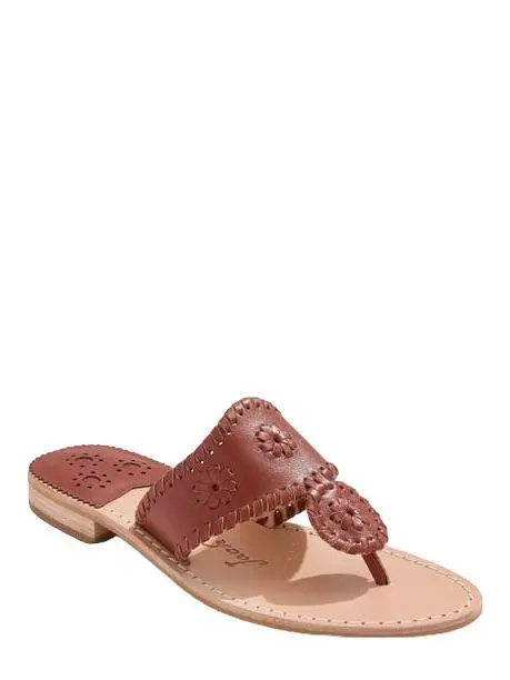 Jack Rogers Jacks Flat Sandal - Luggage/luggage
